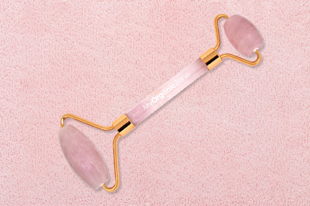 How Your Skin can Benefit from a Rose Quartz Roller – MOZ Organics